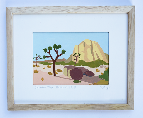 Original Artworks by Atlanta Artist Elizabeth Lang, Between Evergreens ...